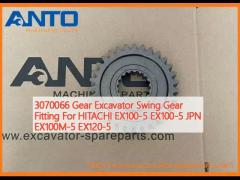 3070066 Versnellingsboormachine Swing Gear Fitting voor HITACHI EX100-5 EX100-5 JPN EX100M-5 EX120-5