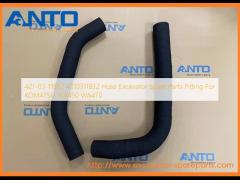 421-03-11832 4210311832 Hose Excavator Spare Parts Fitting For KOMATSU WA450 WA470
