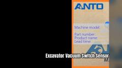 Excavator Vacuum Switch Sensor VOE22996282