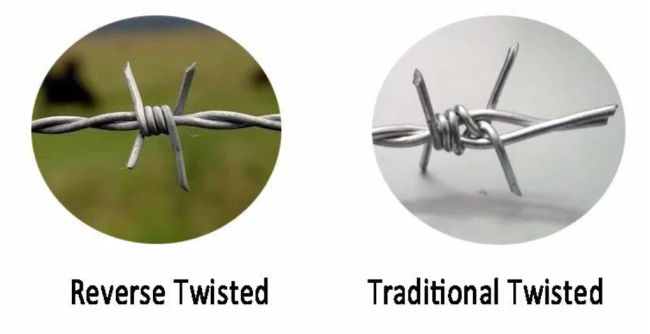 Double Twist PVC Barbed Wire Razor Wire Price