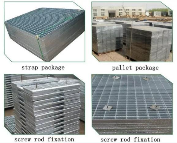 Heavy Duty Steel Grating 50x5mm Bearing Bar Depth And Thickness