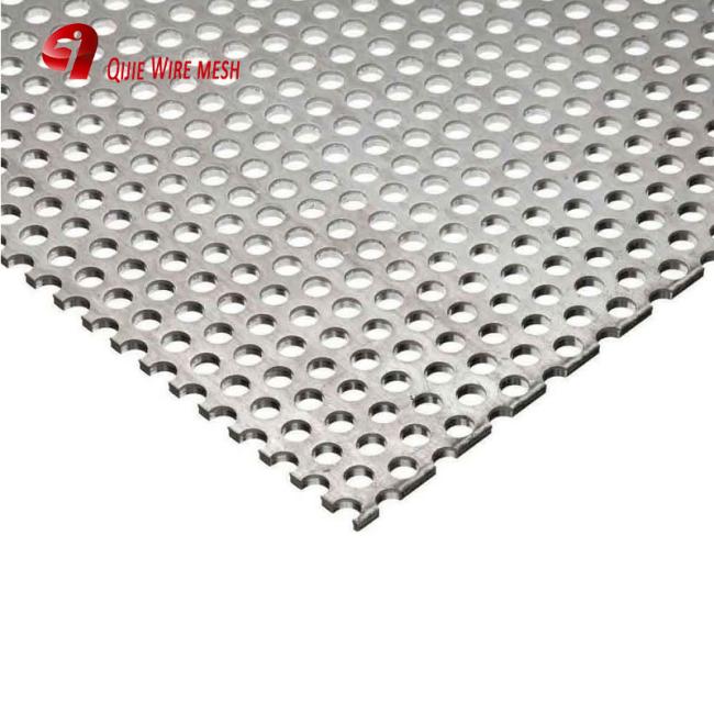 1.2mm 0.9mm Perforated Metal Wire Mesh Mild Steel Cold Rolled Sieve Mesh Sheets
