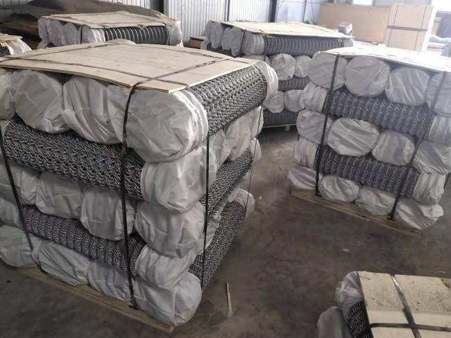 10 Gauge Green 2in openning galvanized Chain Link Fence For Baseball Fields
