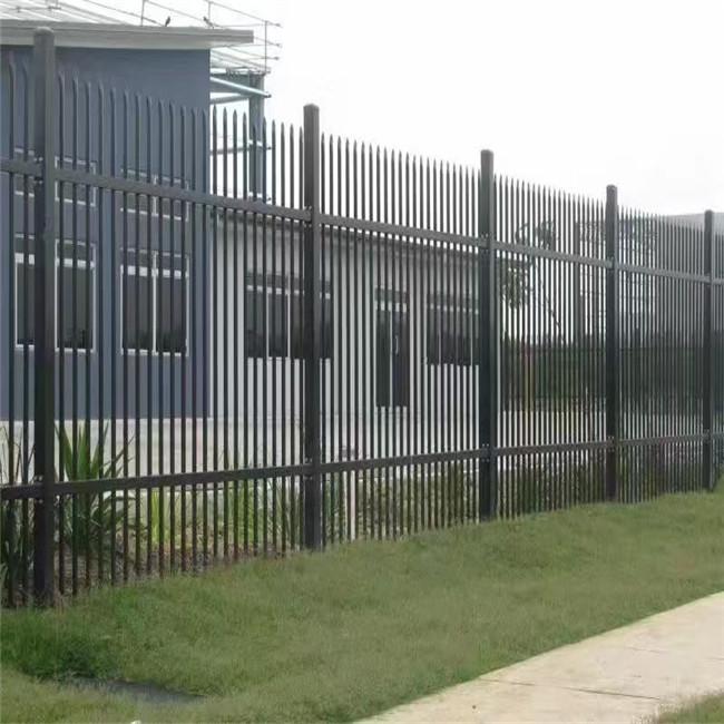 Durable Steel 6ft Metal Heat Treated Pressure Treated Wrought Iron Fence
