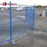 China Canada 6ftx9.5FT Welded Wire Temporary Construction Fence for sale