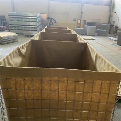 China Gezhige 2.0-4.0mm Wire Thickness Gabion Wire Meshs Factory Green PP Gabion Bag China Safe and Reliable Hesco Barriers Blast Wall for sale