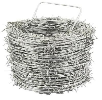 China Double Twist PVC Barbed Wire Razor Wire Price for sale