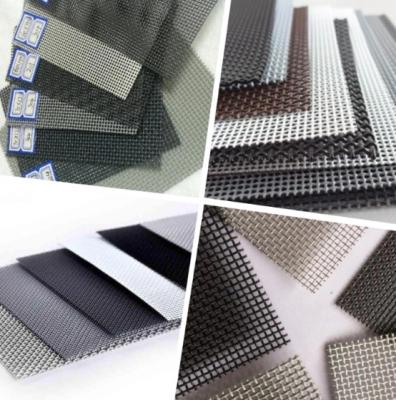 China Black Powder Coated Ss 316 Security Screen Mesh for sale