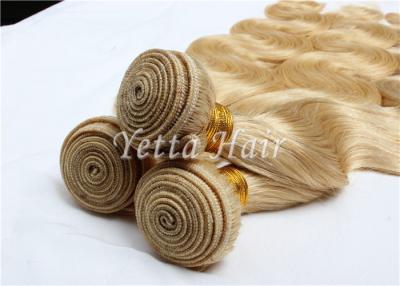 Cina Estensioni vergini bionde dei capelli umani del grande candeggiante di lunghezza nessun odore terribile in vendita
