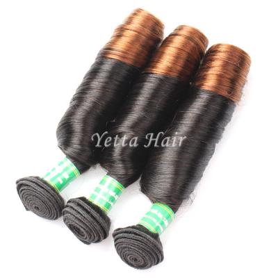 Cina Nessun pidocchio nessun tessuto peruviano dei capelli umani di Ombre della miscela può tingersi e candeggiato in vendita