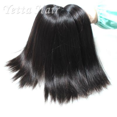 China Cabelo humano preto natural de Funmi/cabelo reto brasileiro de Remy à venda