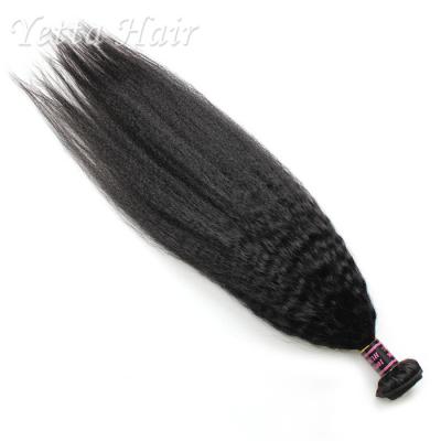 Cina Estensioni diritte capelli umani di Yaki/dei capelli vergini birmani a 24 pollici in vendita