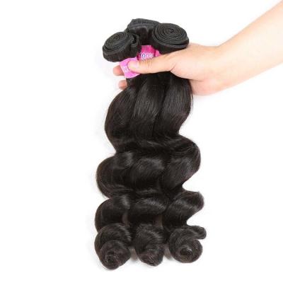 Cina Capelli sciolti vergini di Wave del tessuto peruviano vergine non trattato dei capelli umani in vendita