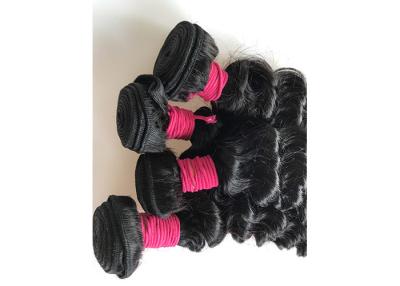 中国 10 - 30インチのペルーの人間の毛髪/もつれボディ織り方の深いカーリー ヘアーは束ねません 販売のため