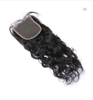 Cina Estensioni peruviane dei capelli umani di Wave della parte libera naturale della chiusura nessuno spargimento del groviglio in vendita