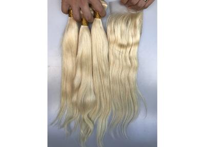 Cina Capelli vergini del brasiliano pieno della cuticola 100%/capelli diritti biondi 613 a 22 pollici in vendita