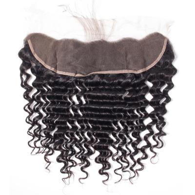 Cina Pacchi profondi del tessuto dei capelli umani di Remy del peruviano 100 di Wave con il frontale nessuno spargimento in vendita