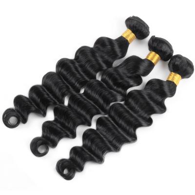 Cina estensioni dei capelli di Wave di oceano 8A per Ladys/capelli umani reali del brasiliano 100 in vendita