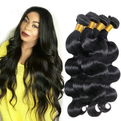 China Onda do corpo do brasileiro de 20 extensões 100% do cabelo da polegada/cabelo humano Remy do Virgin à venda