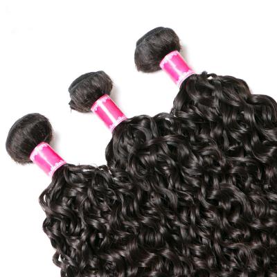 Cina Le estensioni malesi dei capelli di Wave di acqua/capelli umani vergini impacchetta per Ladys in vendita