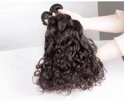 Cina estensioni vergini dei capelli umani di Remy dell'indiano dei capelli/100% di Wave di acqua 3.5OZ in vendita