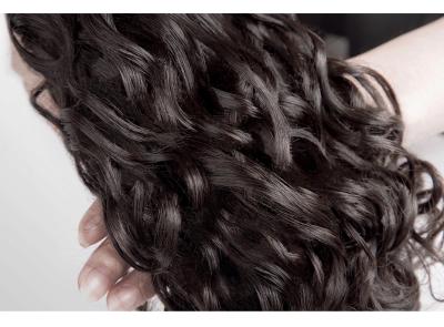 Cina estensioni vergini dei capelli umani di Remy dell'indiano dei capelli/100% di Wave di acqua 3.5OZ in vendita