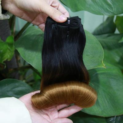 China Maagdelijke Haar van Fumi van het Ombreei het Krullende/Super Dubbele Getrokken Haaruitbreidingen Te koop