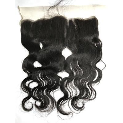 Cina Nessun corpo vergine di spargimento Wave dei capelli del brasiliano di 100% con il frontale 13x4 in vendita