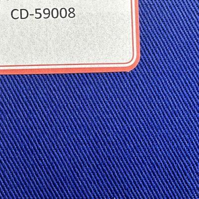 China Brandwerende kledingstof 10*10 72*44 Blauwe katoenen weefsel Te koop