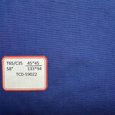 China Tecido de bolso de denim de 150 cm 133x94 jeans Tecido de bolso TC 65/35 à venda