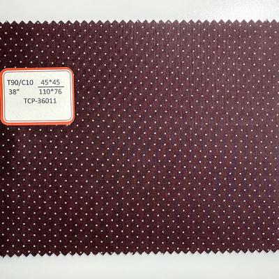 China TC90/10 Tecido Impresso de Algodão de Poliéster 45X45 110X76 Personalização de Padrão for sale