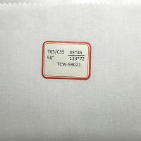 China 133*72 Polyester Cotton Poplin 45 Count Plain Lining for Work Clothes for sale