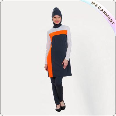China Female Orange Muslim Swimwear for sale