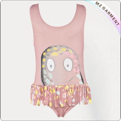 China Girls' Cute Cartoon Swimsuit for sale