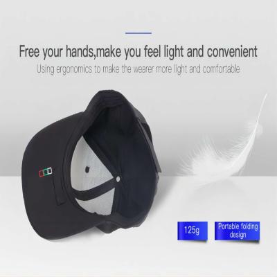 Cina Cappello della macchina fotografica nascosto 1080P di FHD per gli sport all'aperto che scalano facendo un'escursione corsa in vendita