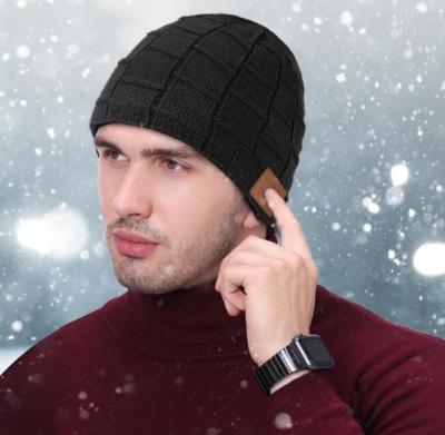 Cina Beanie di Bluetooth per il cappello di Bluetooth degli uomini, i regali degli uomini, regali di tecnologia di Natale di Beanie Hat Black Headphones Unique delle donne in vendita