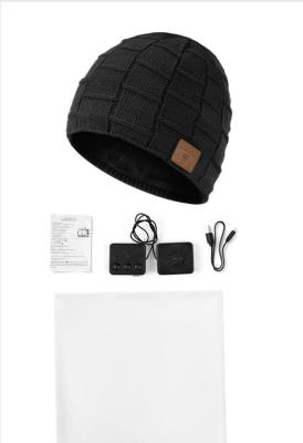 Cina Beanie di Bluetooth per il cappello di Bluetooth degli uomini, i regali degli uomini, regali di tecnologia di Natale di Beanie Hat Black Headphones Unique delle donne in vendita