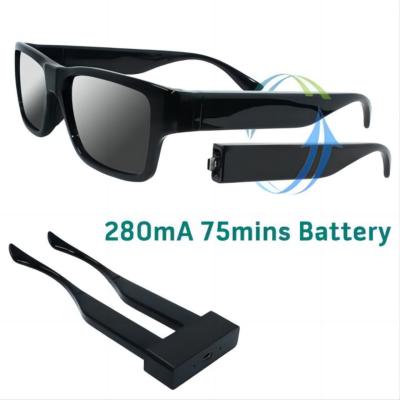 Cina videoregistratore Mini Video Camera portabile degli occhiali da sole della spia della macchina fotografica nascosto 1080P in vendita