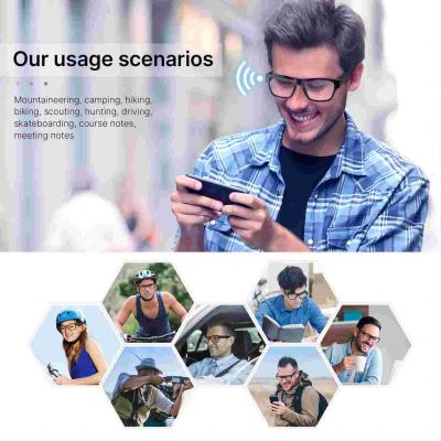 Cina Vetri di WiFi di vetro portabili pieni di 1080P Smart video per gli sport all'aperto di trekking in vendita