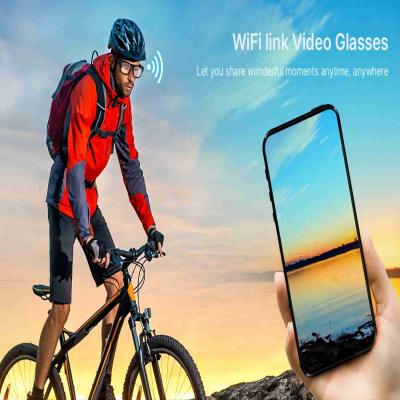 Cina Vetri di WiFi di vetro portabili pieni di 1080P Smart video per gli sport all'aperto di trekking in vendita