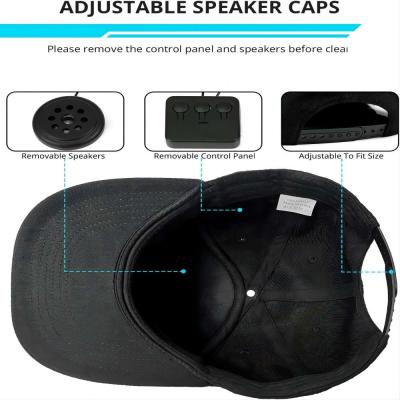China Bluetooth speaker hat with bluetooth 5.1 adjustable songs wireless speaker for Horseback Riding, Kayaking,Snowboating for sale
