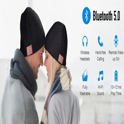 China De draadloze Sprekers van Bluetooth Beanie Hat With HD van SprekersTelefoongesprekken, Giften Te koop