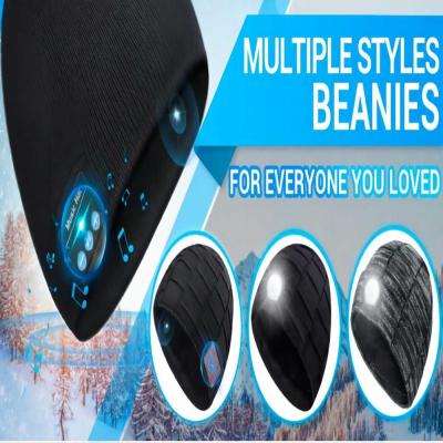 China telefonemas Mão-livres da câmera B5 do chapéu do Beanie de Bluetooth da Multi-função/música/calor/gravação para a caça do inverno, correndo à venda