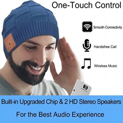 Cina Stereotipia senza fili del cappello HD di Bluetooth della lana sviluppata in Mic Christmas Electronic Gifts in vendita