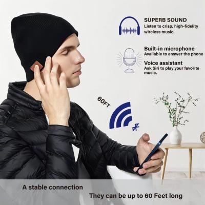 Cina Ragazzo della ragazza di Bluetooth Beanie Hat For Father Monther dei regali di tecnologia di Natale in vendita
