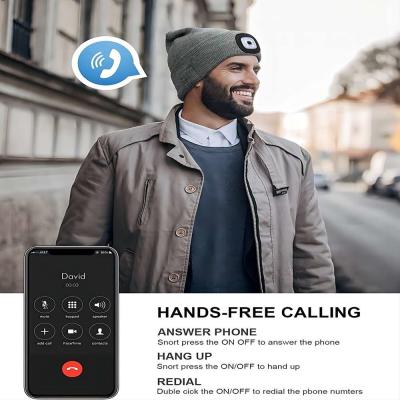 Cina Cappello ireless grigio della cuffia avricolare libero le vostre mani ai Callings del telefono di playback di musica in vendita