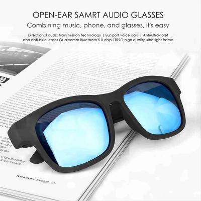 Cina Wireless Sunglasses IPX4 Waterproof  Bluetooth Music with Open Ear style Black in vendita