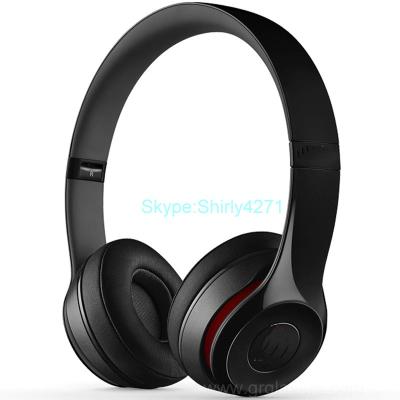 China New Best Top Solo2 Bluetooth Wireless MATT BLACK On-Ear Headphones Made In China for sale