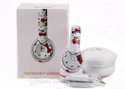 China NEW SEALED Beats Solo 2 Wireless by Dr Dre On-Ear Headphone - Hello Kitty Special Edition for sale