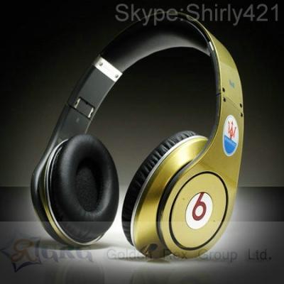 China Beats By Dre Studio Maserati Champagne Headphones Made In China By grglasers for sale